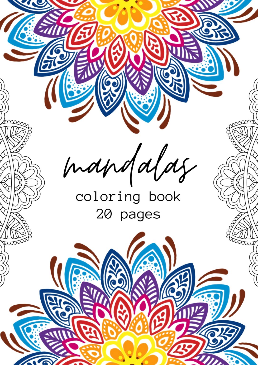 Mandala Coloring Book Printable Pages
